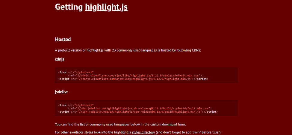 코드를 보기 쉽게 만들어주는 highlight.js - 재그지그의 개발 블로그